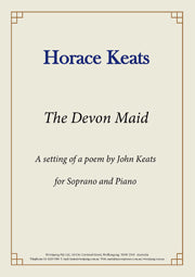 Devon Maid, The (Keats) By Horace Keats – Australian Composers